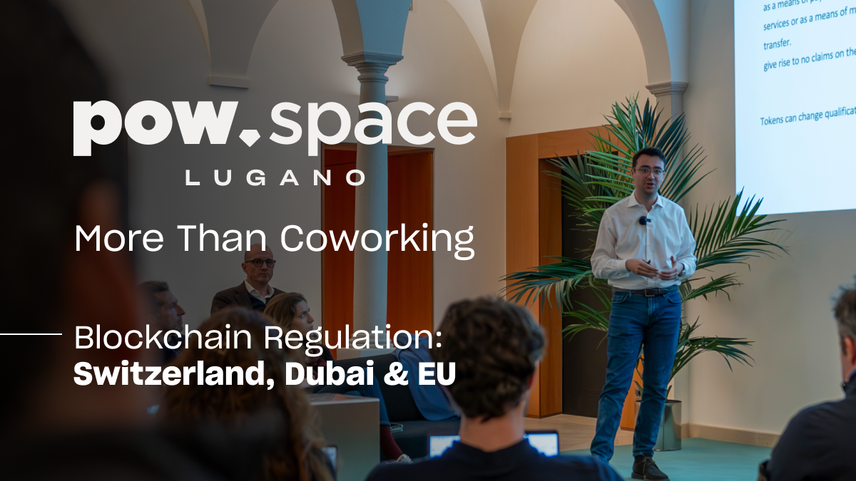 PoW.space | More Than Coworking | News | Blockchain Regulatory Insights